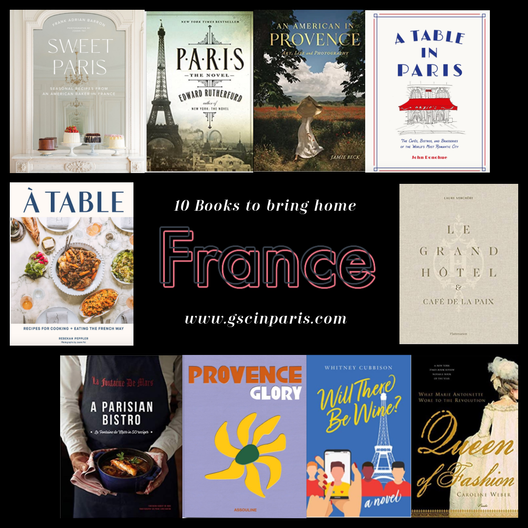 10 Books to Bring France to Your Home - gscinparis