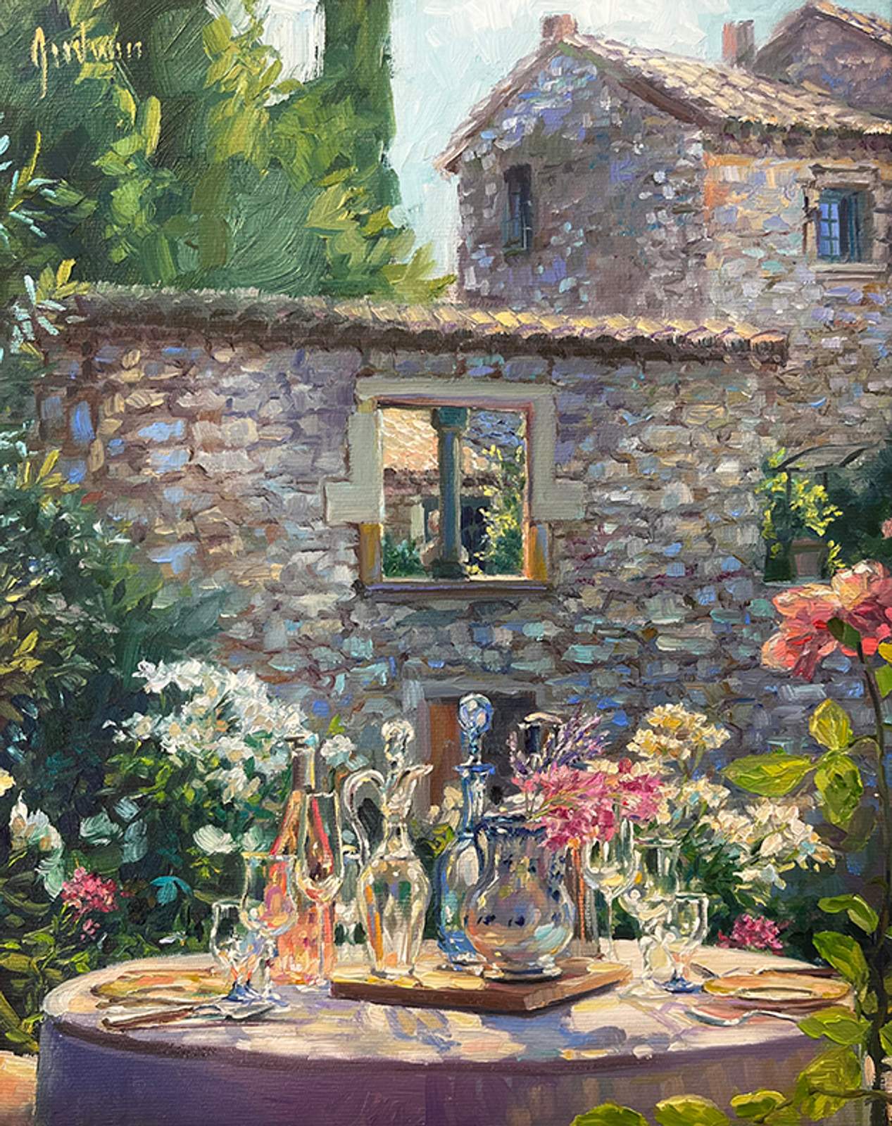 Artist Lindsay Goodwin Captures the Magic of Paris and France - gscinparis