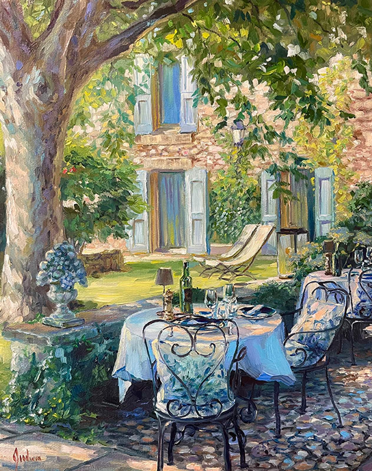 Artist Lindsay Goodwin Captures the Magic of Paris and France - gscinparis