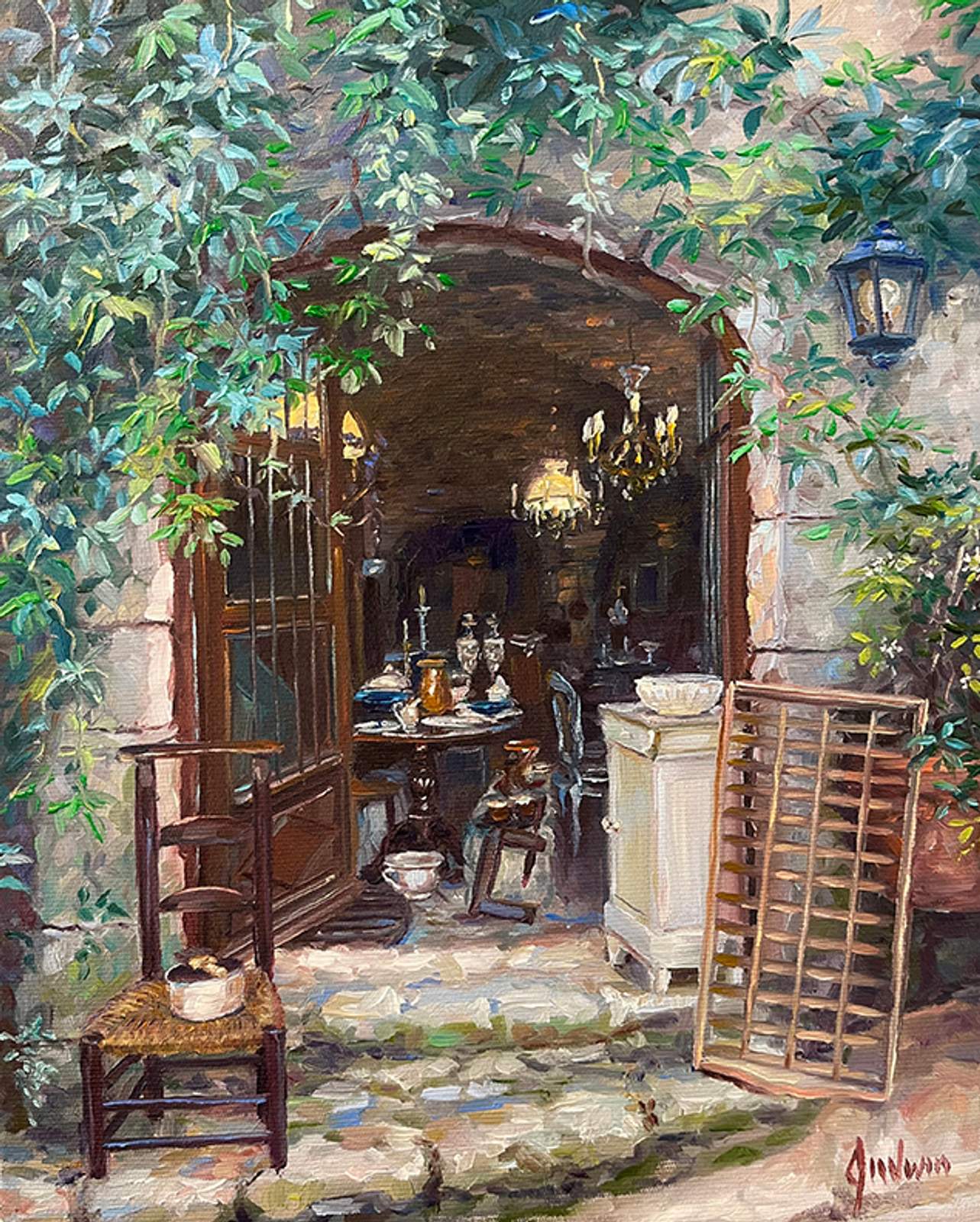Artist Lindsay Goodwin Captures the Magic of Paris and France - gscinparis
