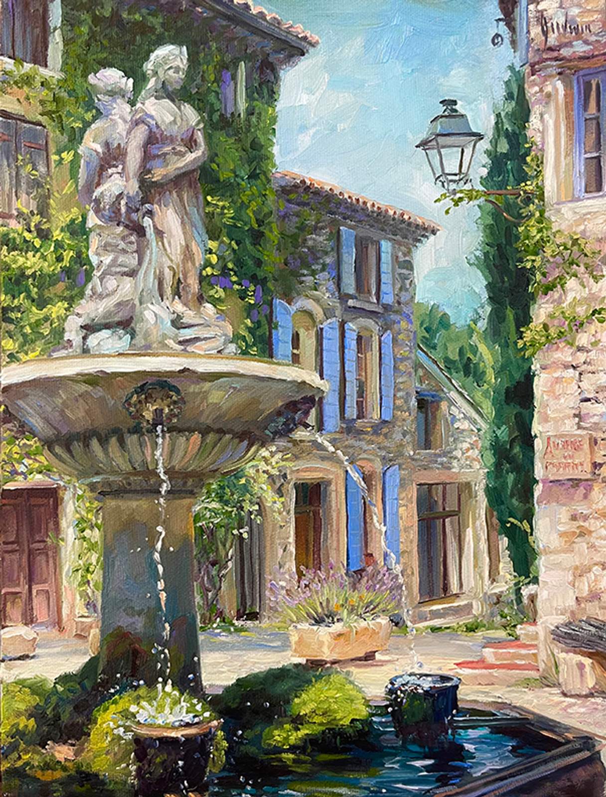 Artist Lindsay Goodwin Captures the Magic of Paris and France - gscinparis