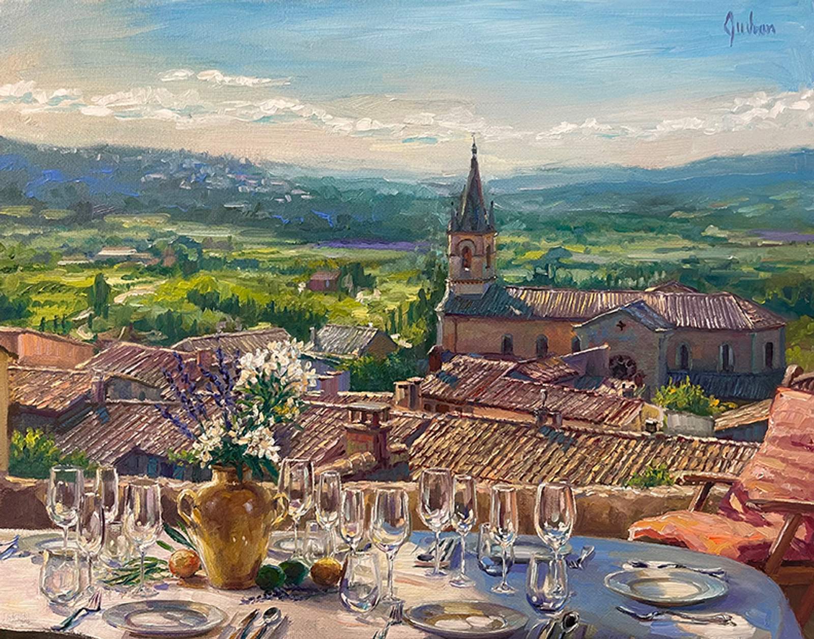 Artist Lindsay Goodwin Captures the Magic of Paris and France - gscinparis