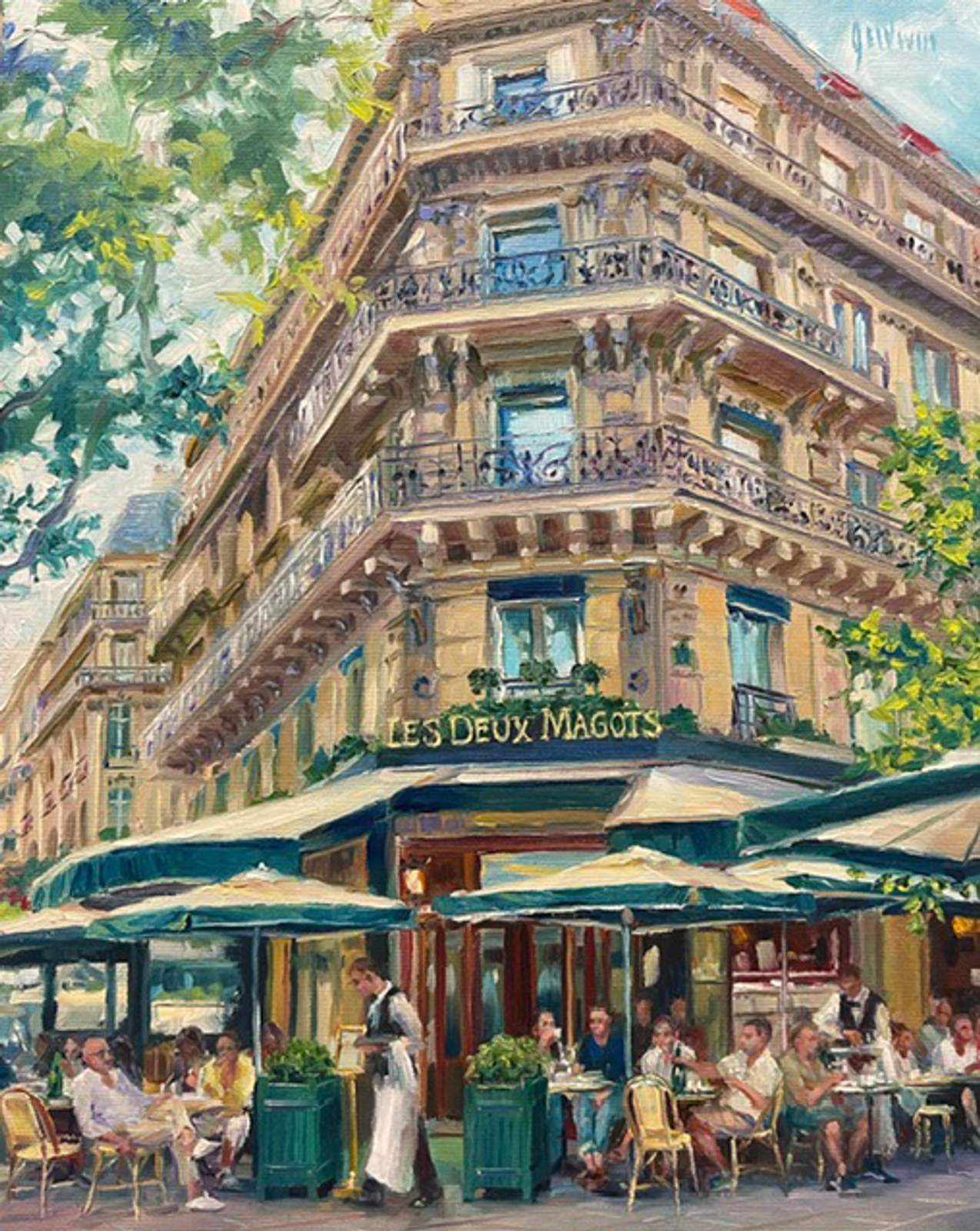 Artist Lindsay Goodwin Captures the Magic of Paris and France - gscinparis