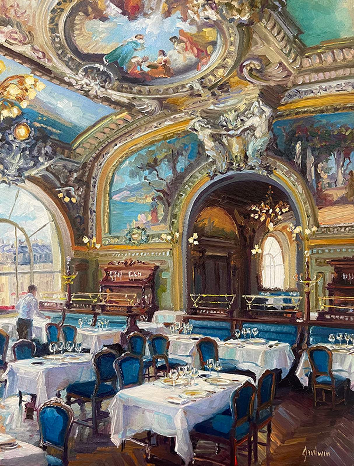 Artist Lindsay Goodwin Captures the Magic of Paris and France - gscinparis