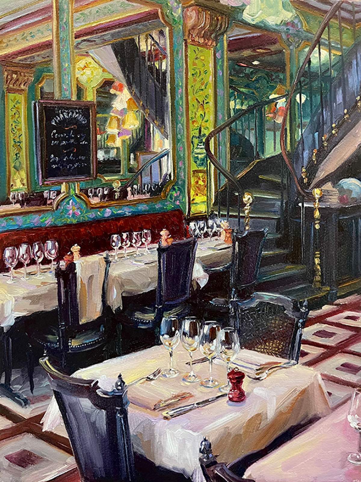 Artist Lindsay Goodwin Captures the Magic of Paris and France - gscinparis